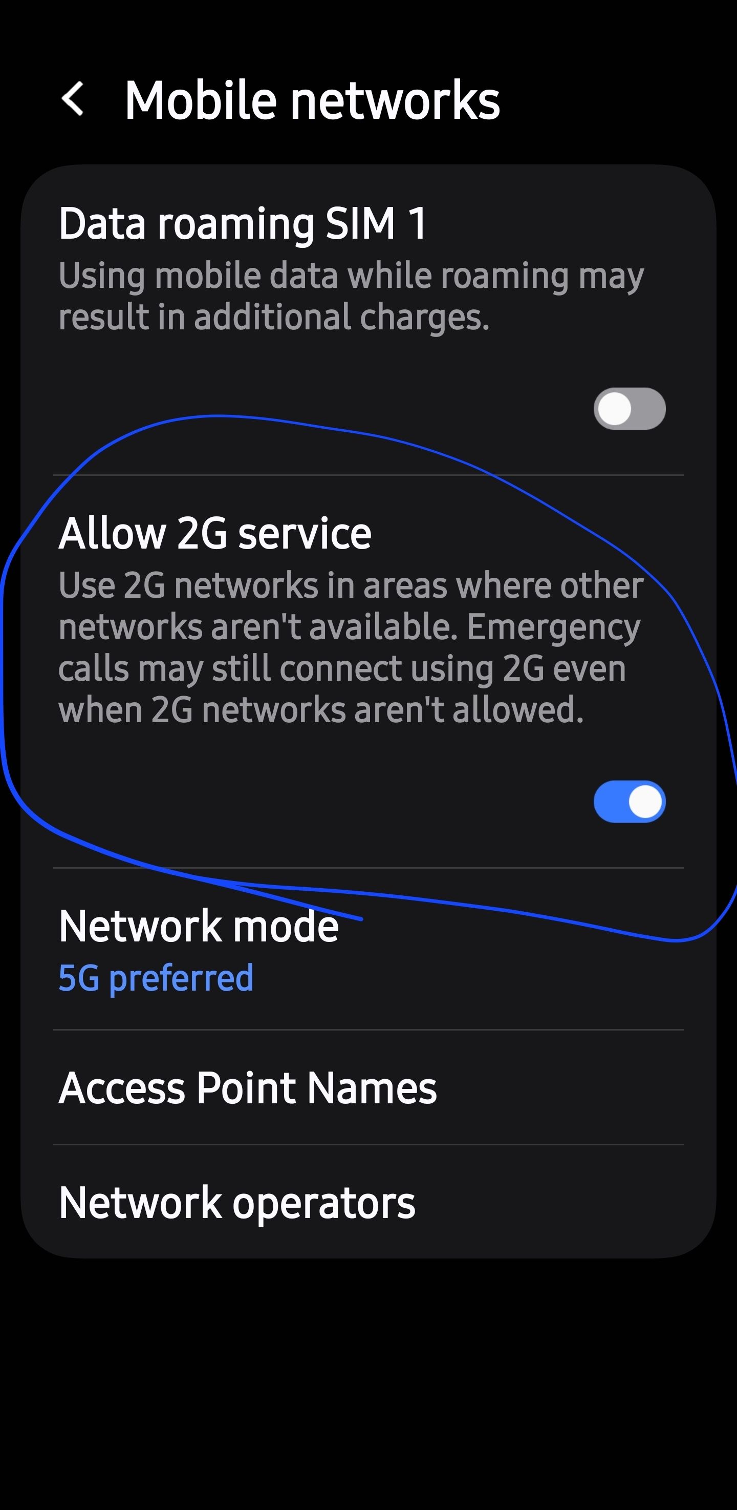 [2G NETWORK] - WHEN? HOW? WHY? - Samsung Community