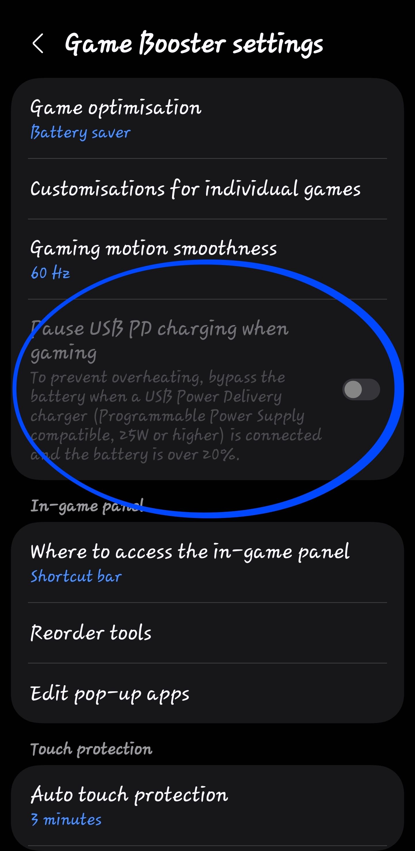 Game booster setting - Samsung Community