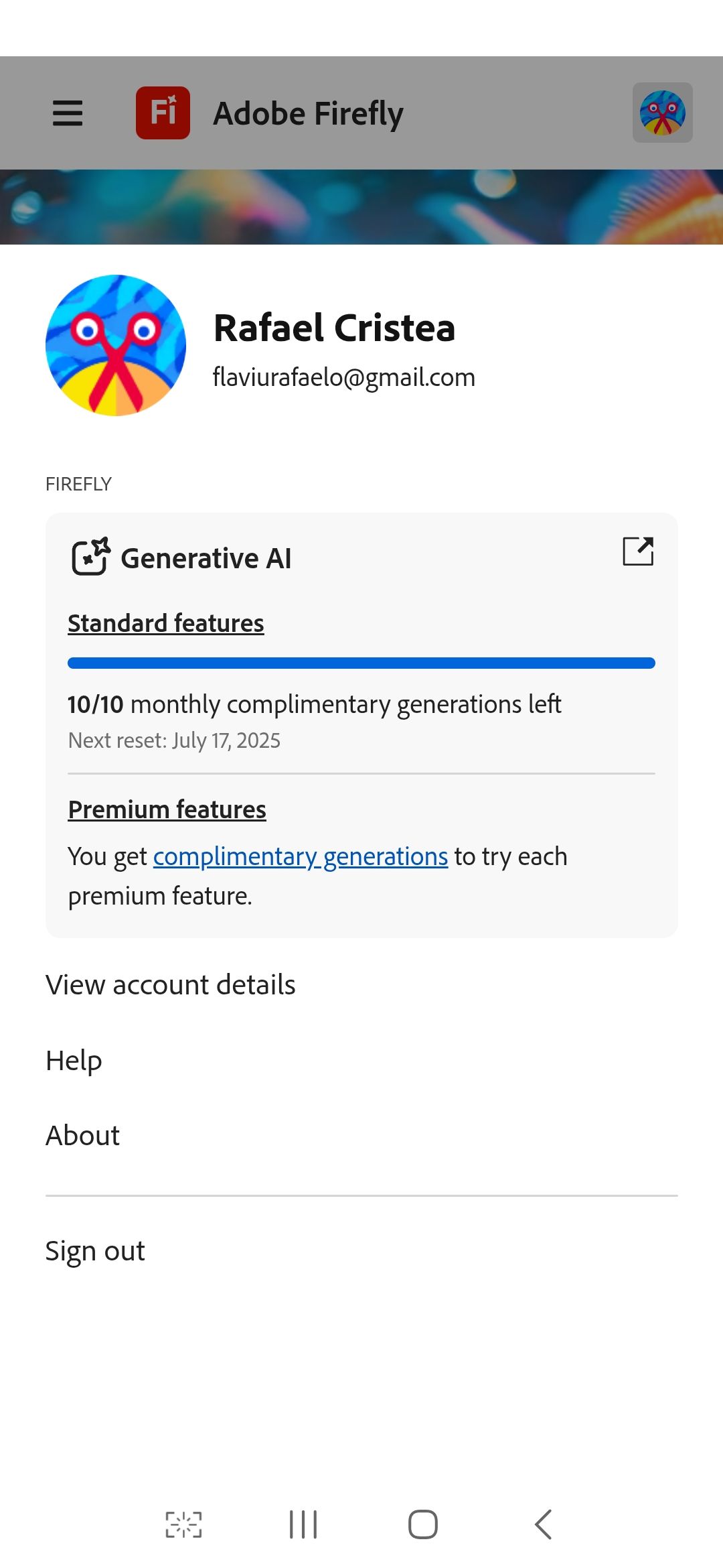 Rezolvat: Noua aplicație Firefly de la Adobe - Samsung Community