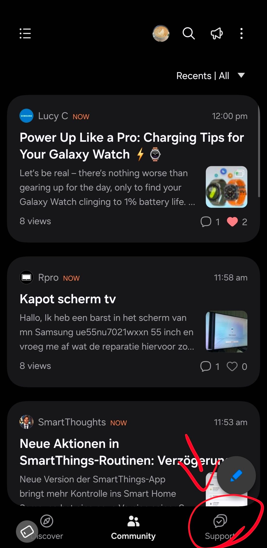 Black Screen software error - Samsung Community