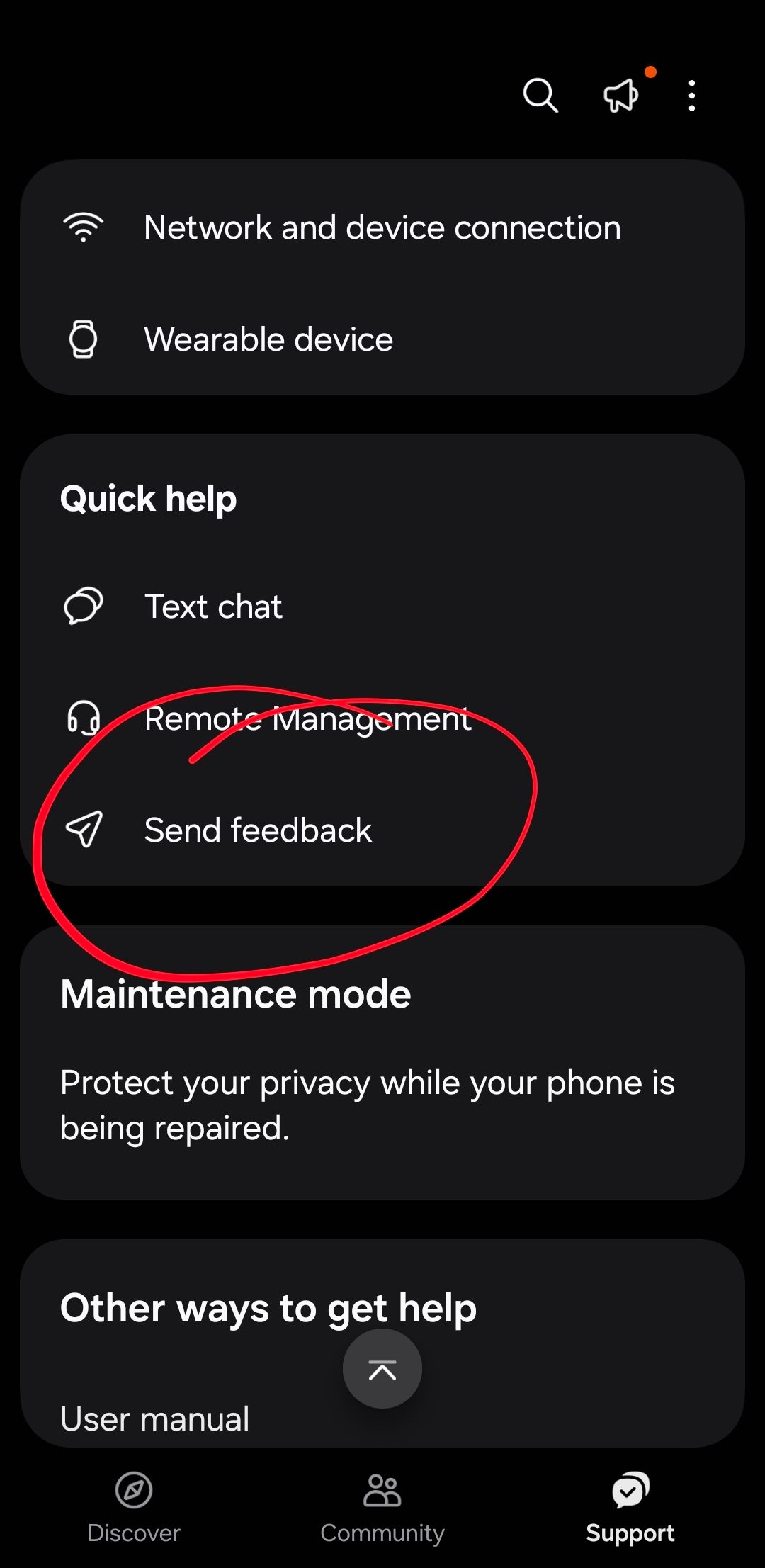 Black Screen software error - Samsung Community