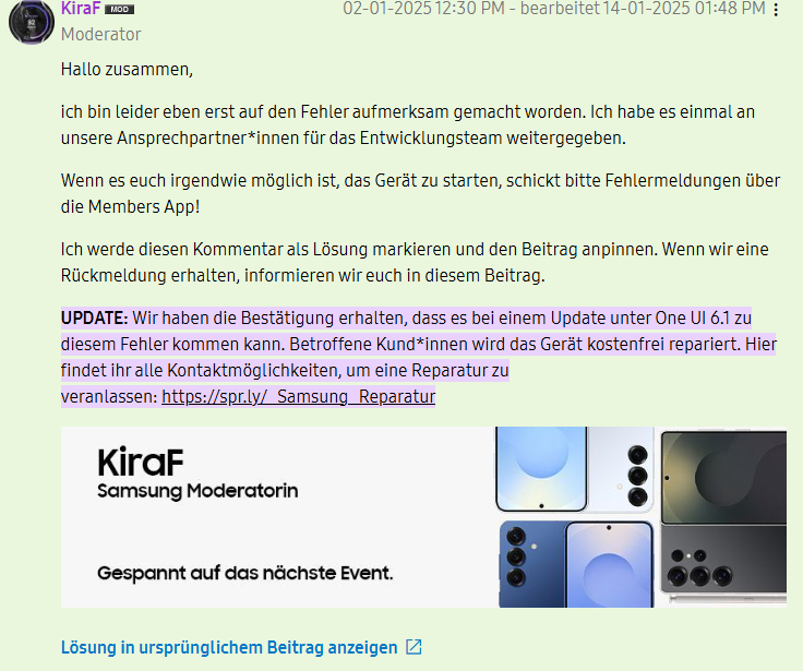 PROBLEMA DIFFUSO E NOTO BOOT LOOP S22 ULTRA AGGIORNAMENTO 6.1 - Samsung ...