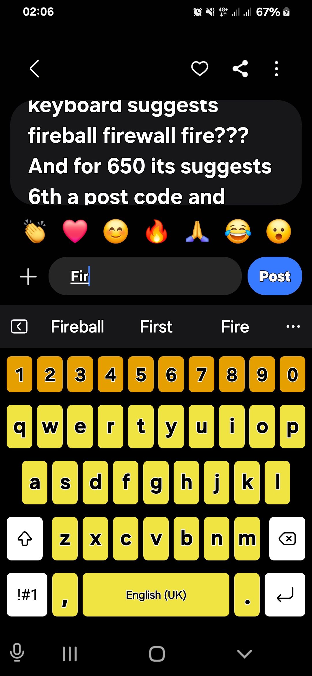 Random word and numbers - Samsung Community
