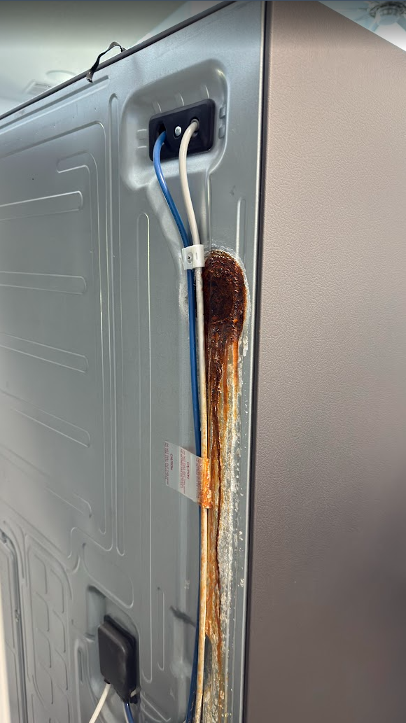 Rust on back of fridge caused damage - Page 2 - Samsung Community