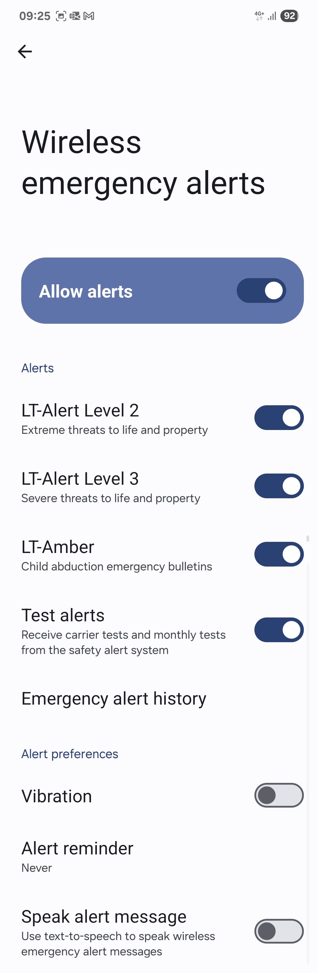 Wireless emergency alerts - Samsung Community