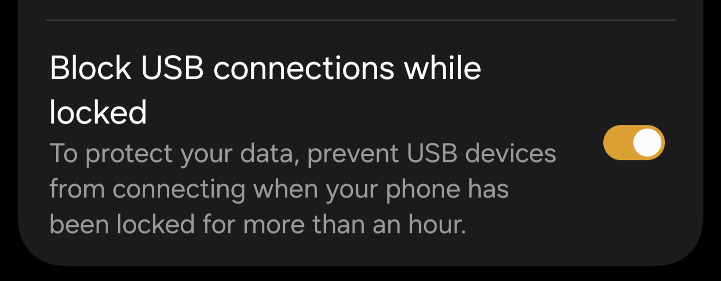 One UI 7.0 USB C charges but no data,audio or android auto - Samsung ...