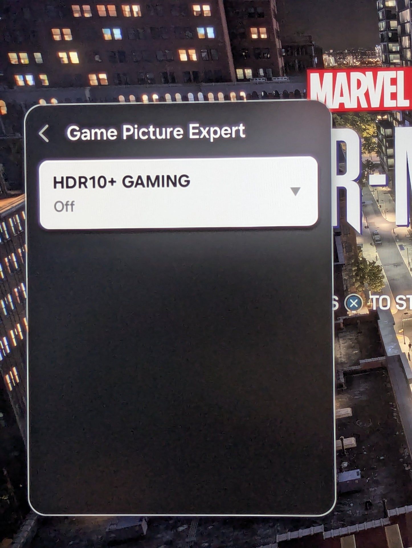 Game HDR setting disappeared after TV update (2024 S90D, Tizen 9.0/One ...