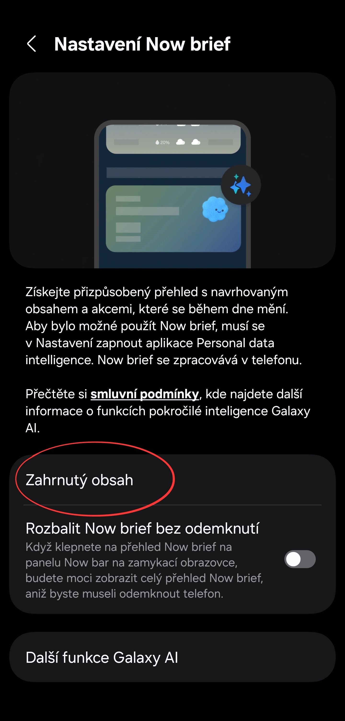 Vyřešeno: Now brief - Samsung Community