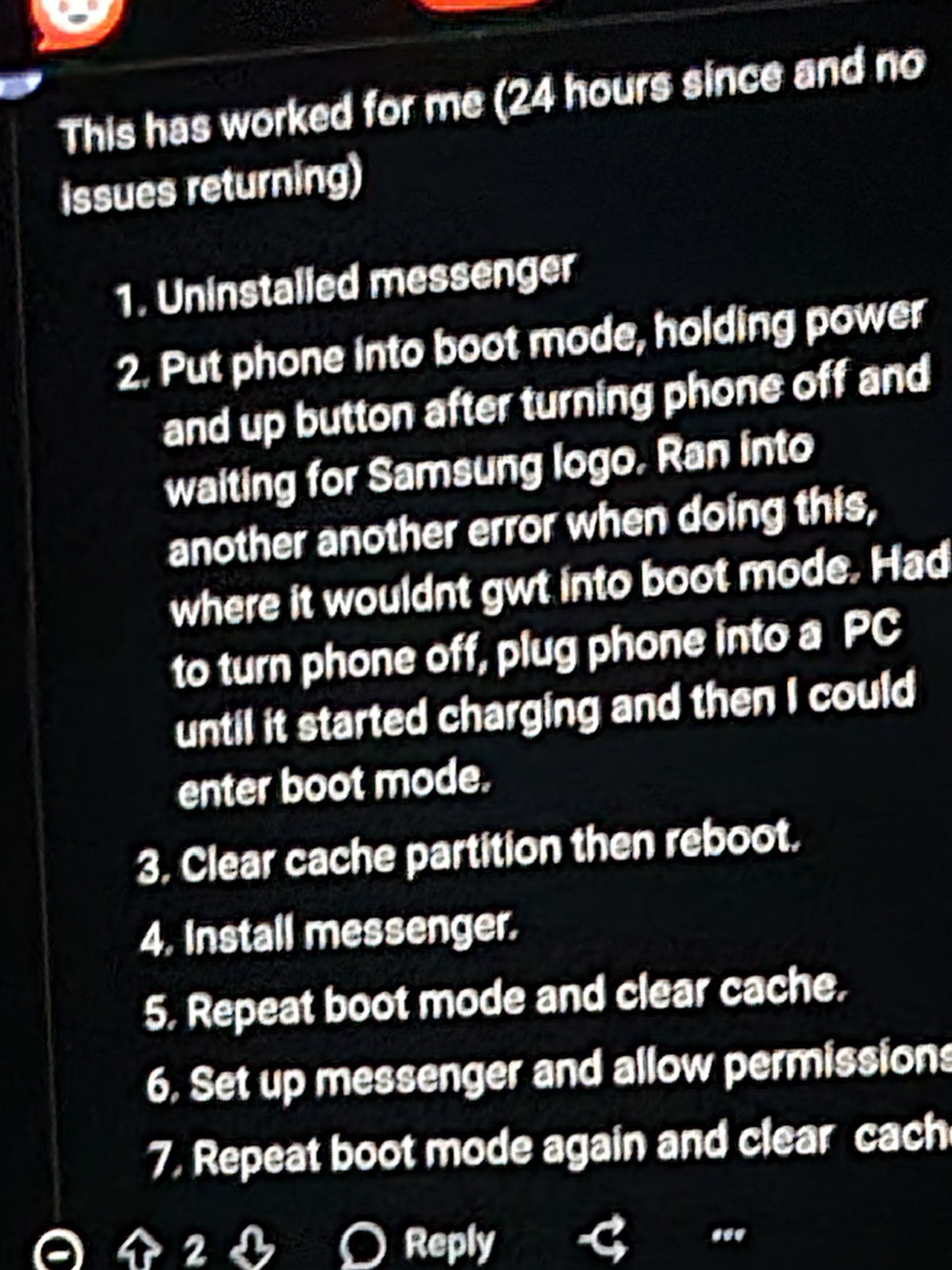 Solved: Galaxy s25 messenger not loading images?!? - Samsung Community