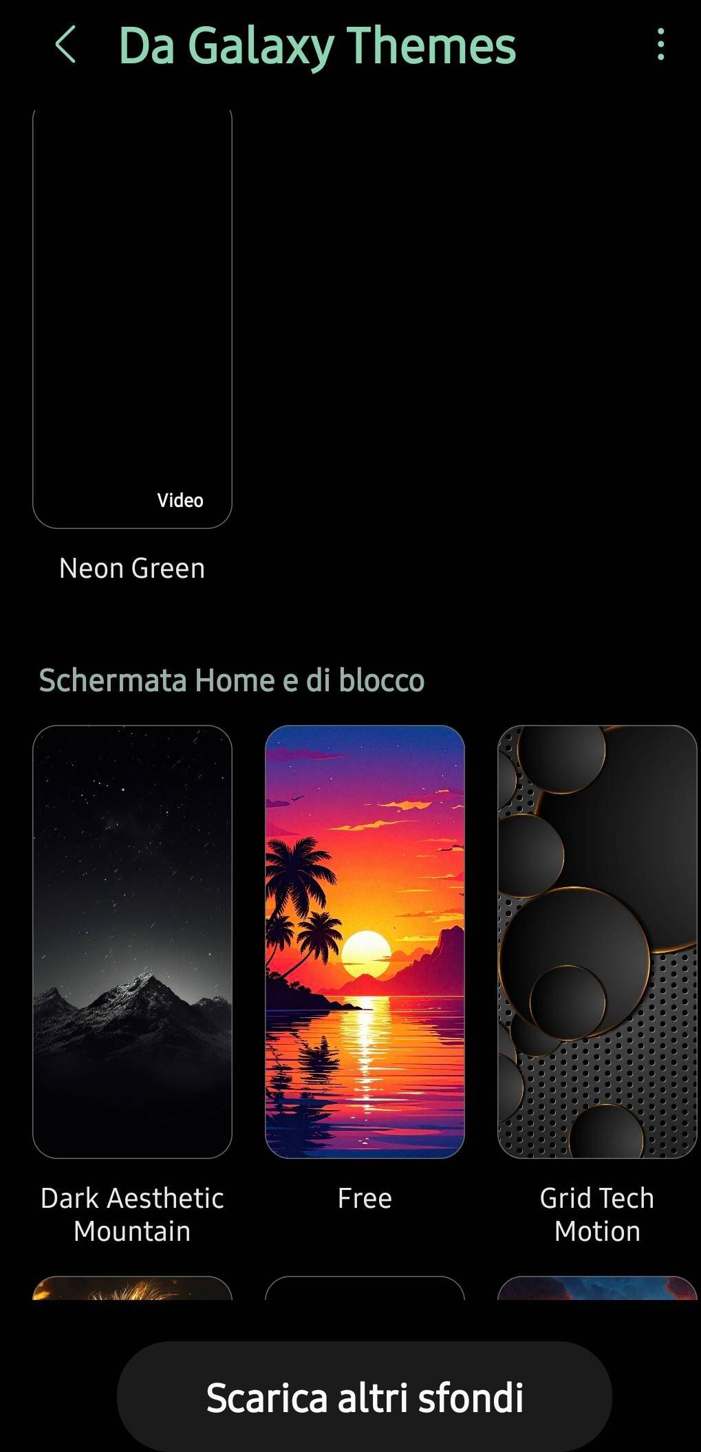 Problemi immagine sfondo - Samsung Community