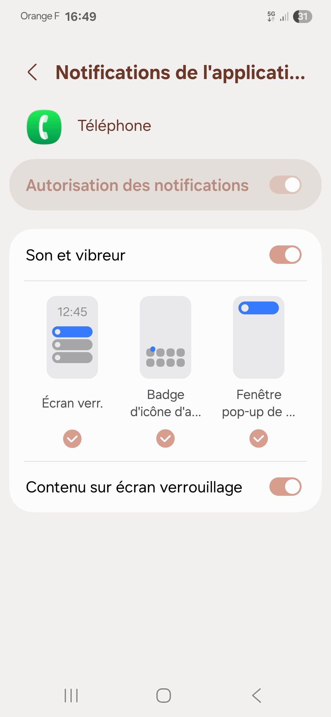 Résolu : Notification appel manqué téléphone éteint - Samsung Community