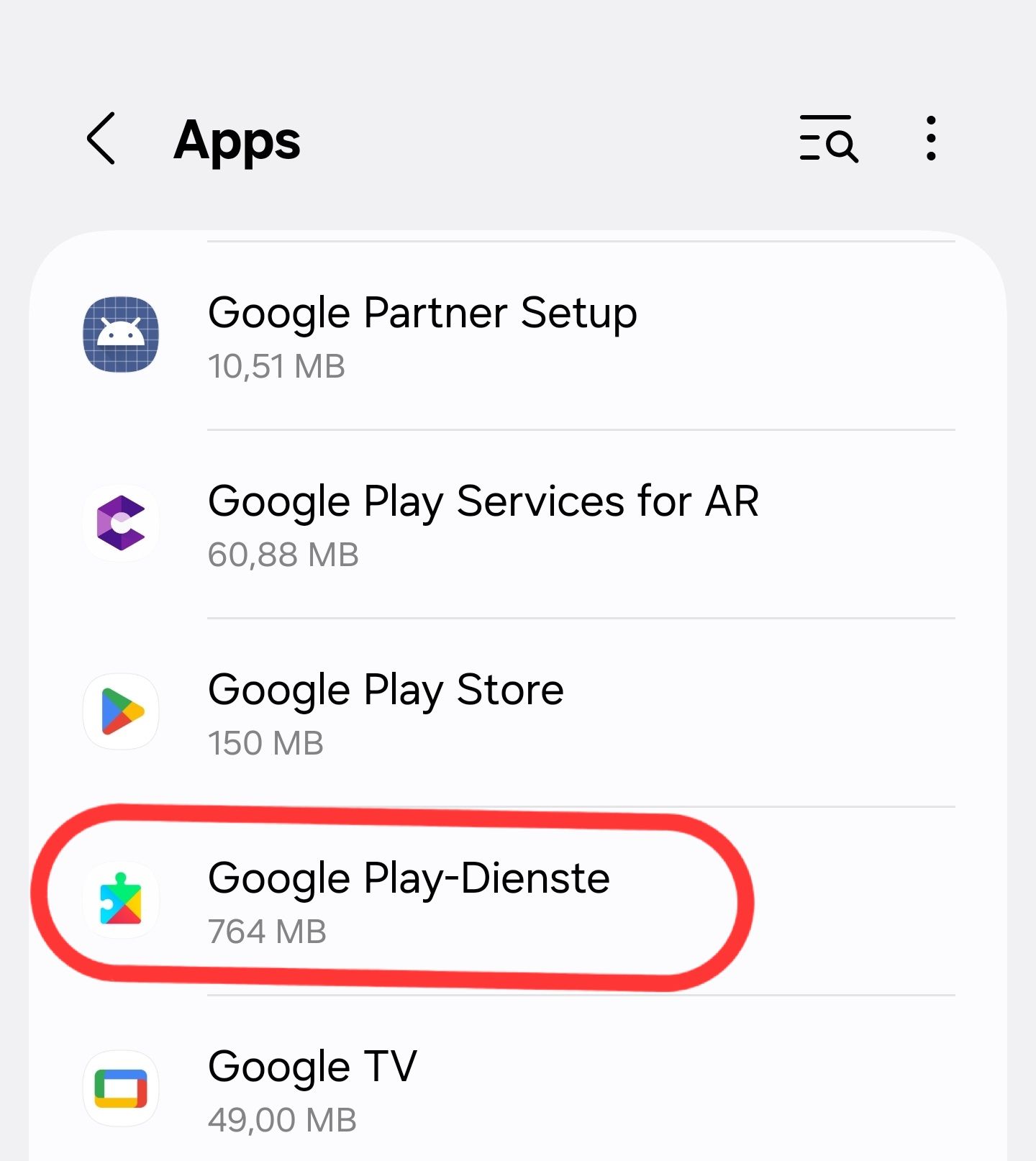 Google Play-Dienste Update verfügbar - Samsung Community