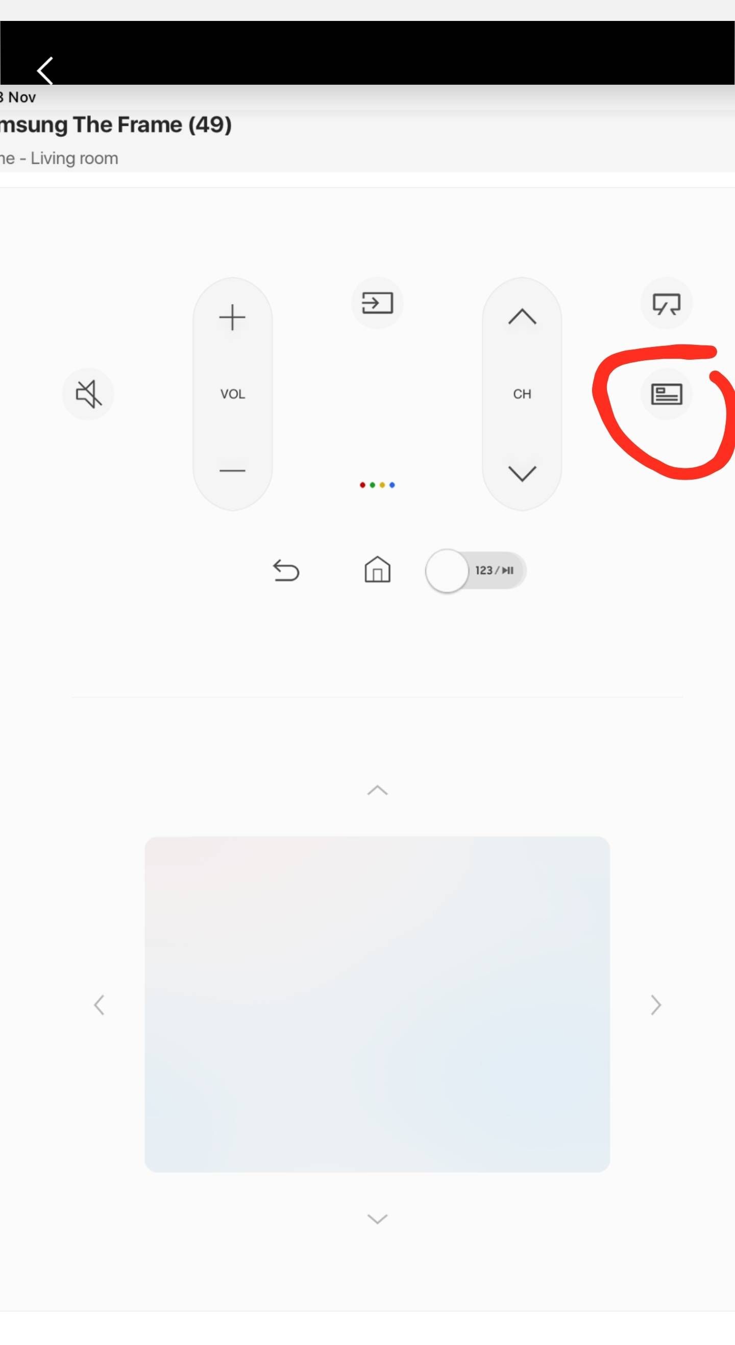 The Frame 2019 - SmartThings app on iPad no option to control art mode ...