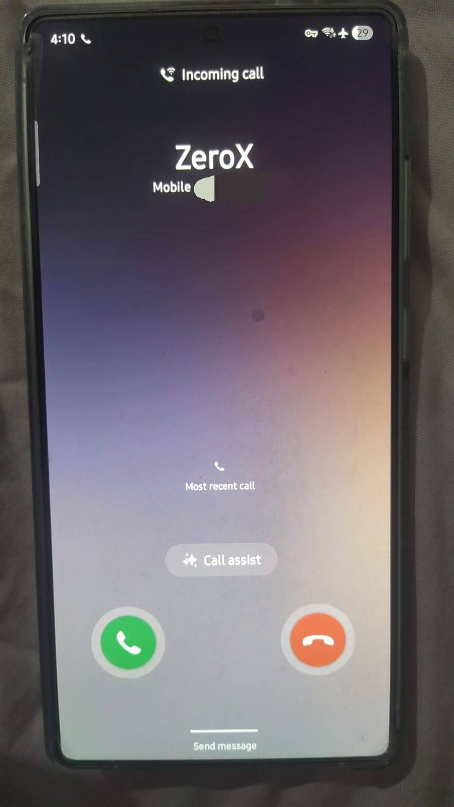Solved: My phone receives calls in airplane mode. - Samsung Community
