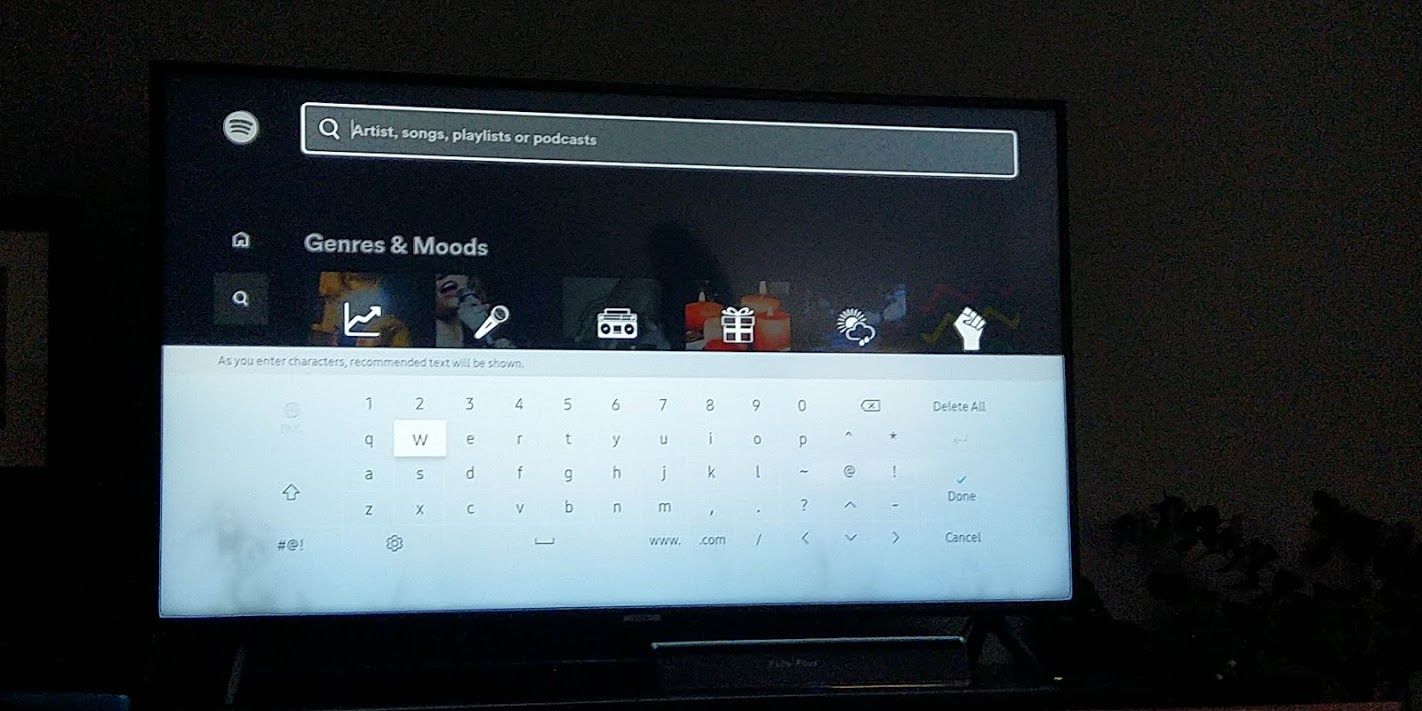 TV shadow on screen - Samsung Community