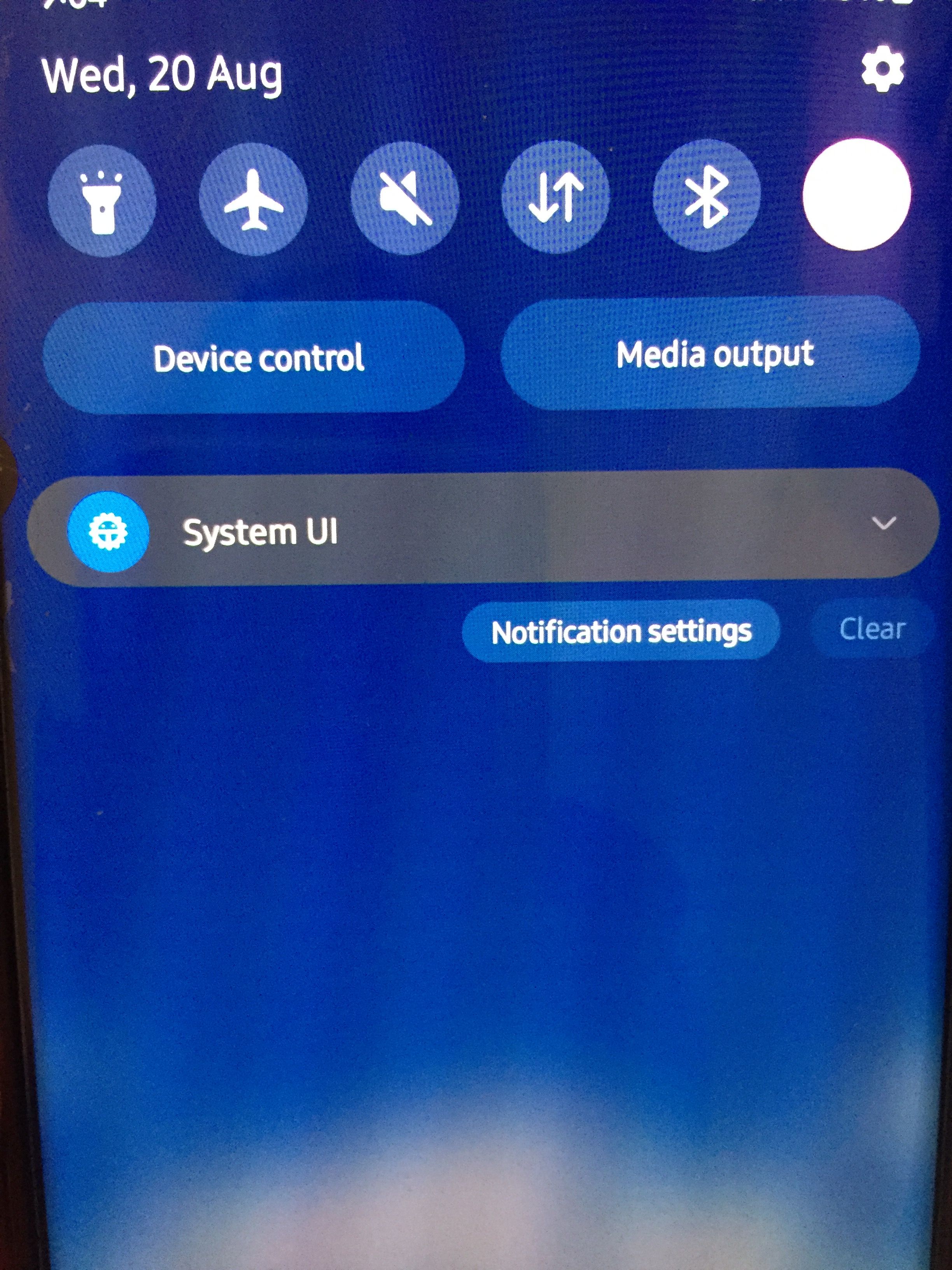 System UI on lock screen /correct pattern not recognized S20+ - Samsung ...