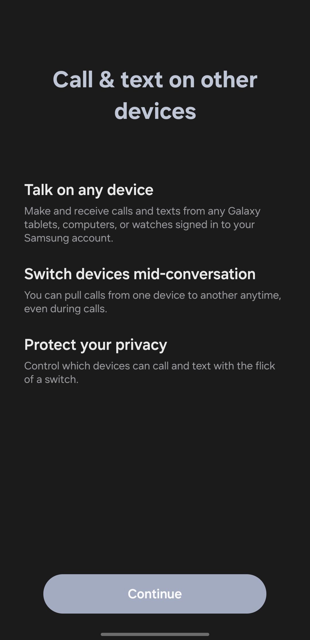 Risolto: Samsung Continuity Service - Samsung Community