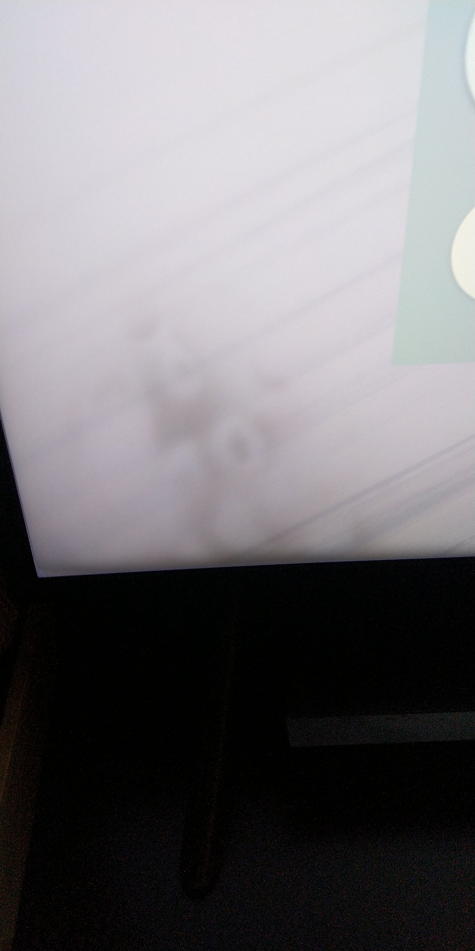 TV shadow on screen - Samsung Community