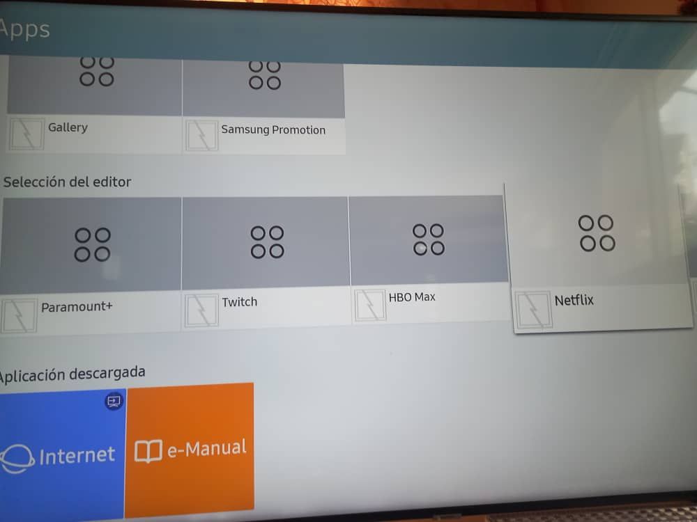 Solucionado: No funcionan apps en Smart TV Samsung Serie NU6950 ...