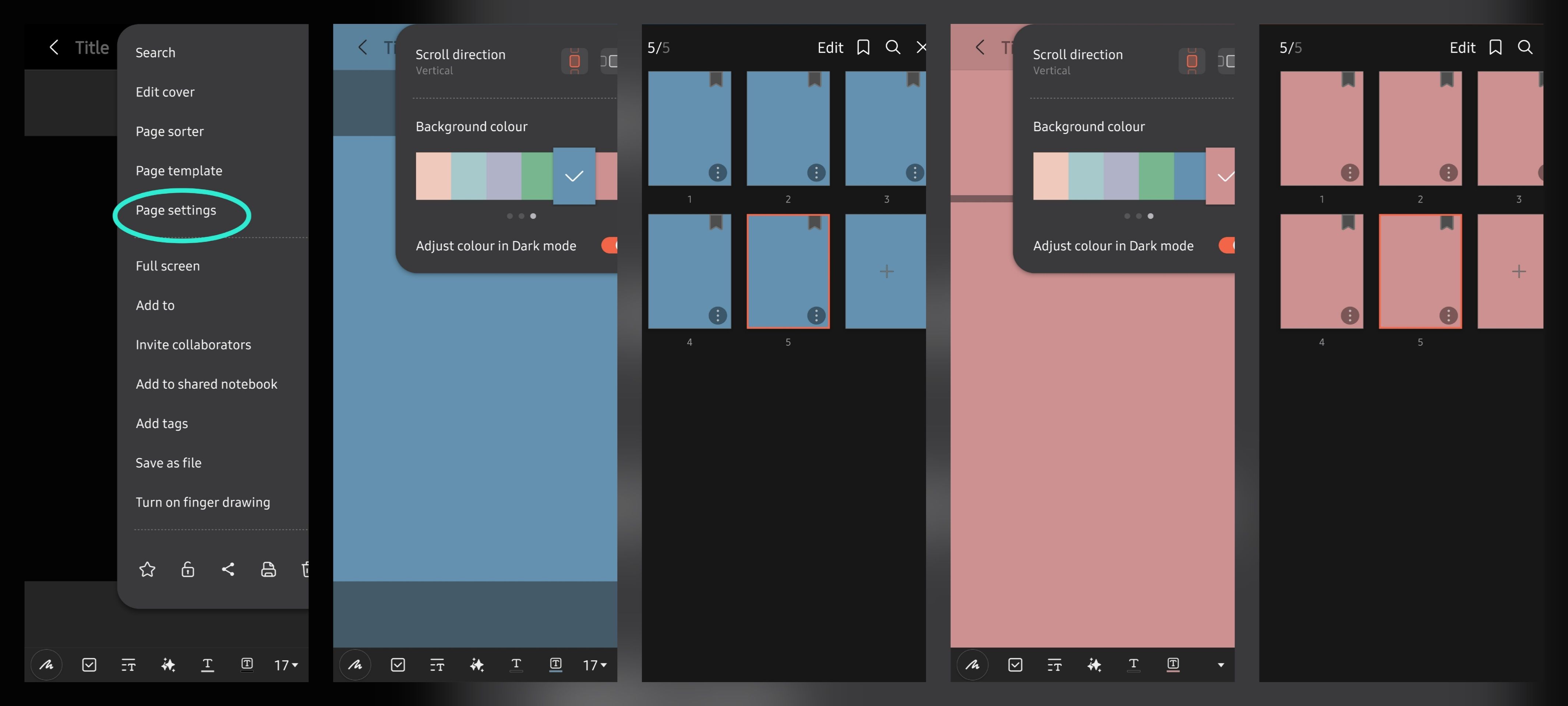 Samsung Notes font and notes colour - Samsung Community