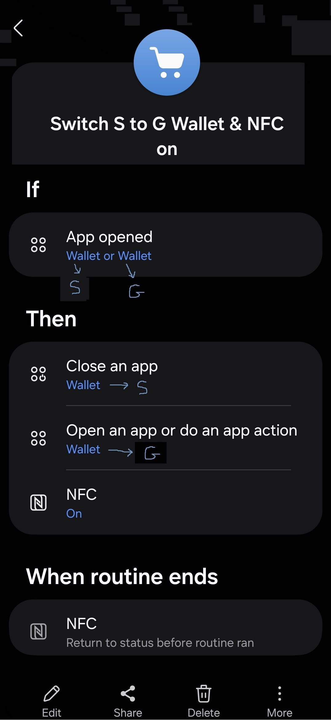 Solved: How do I change from Samsung Wallet to Google Wallet swipe up ...
