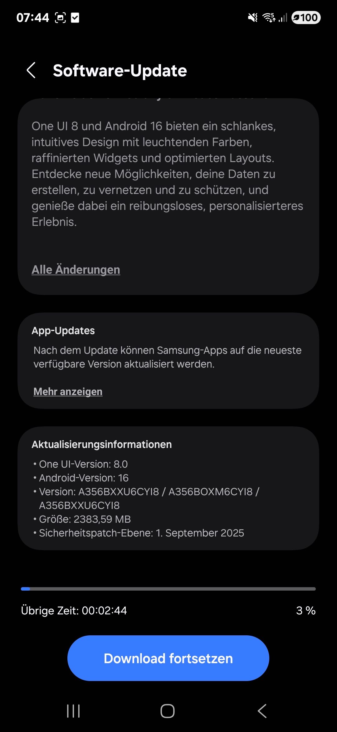 Software Update One UI 8 Galaxy A35 5G - Samsung Community