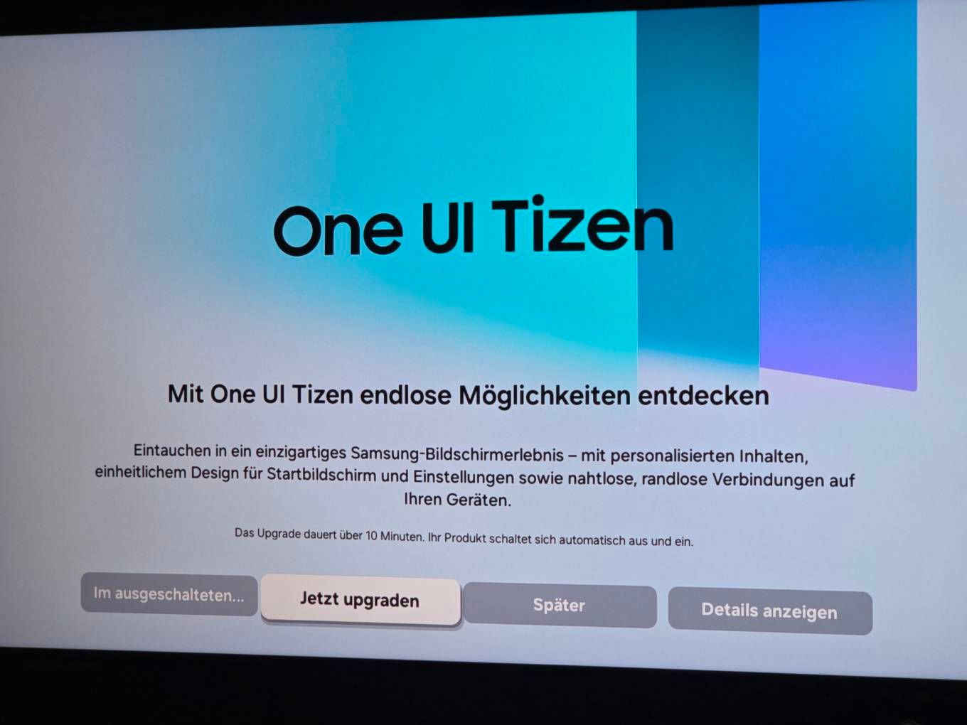 Update One UI auf Tizen 9.0 - Samsung Community