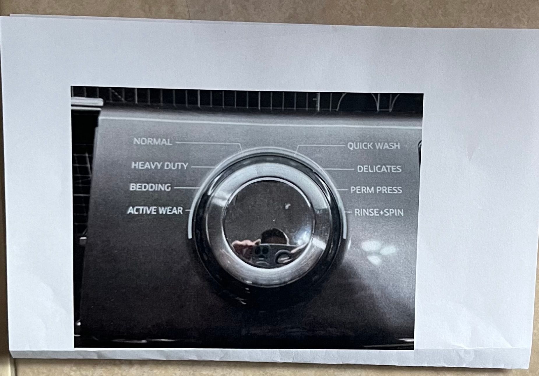 Letters Rubbing Off On Washing Machine - Samsung Community