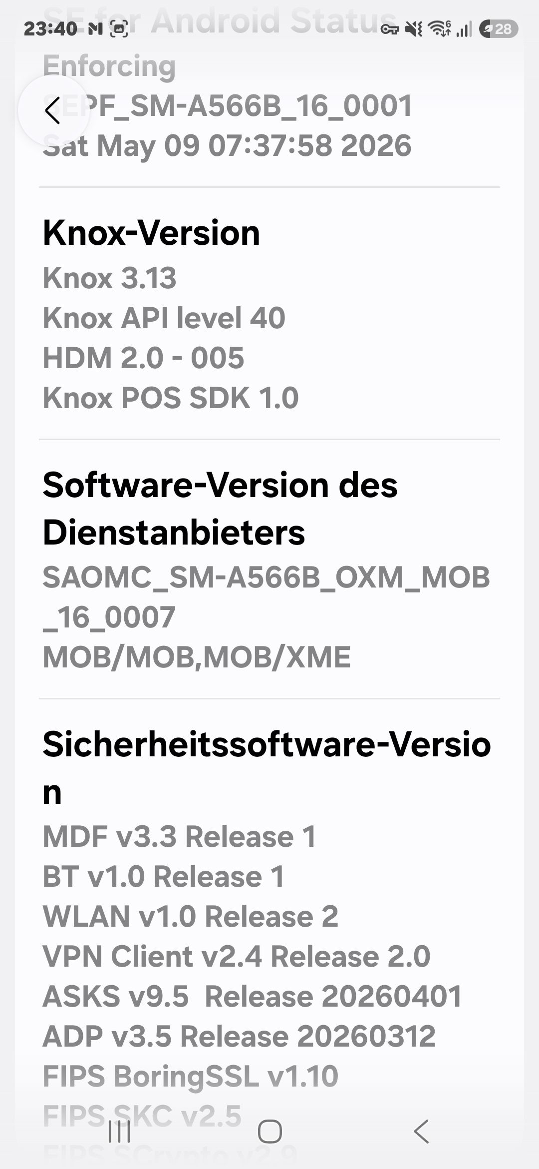 Keine Anzahl Zyklen und erst Einsatz bei Samsung A56 – Seite 3 ...