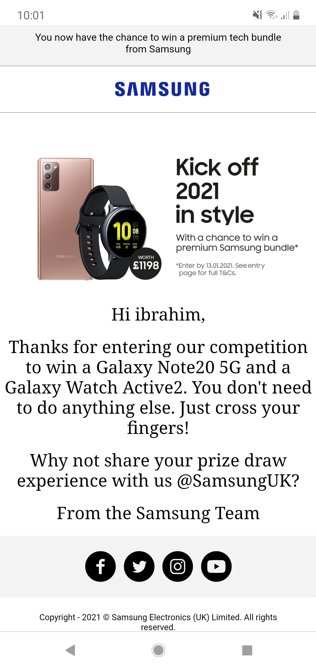 Contest Winners ? - Page 2 - Samsung Community