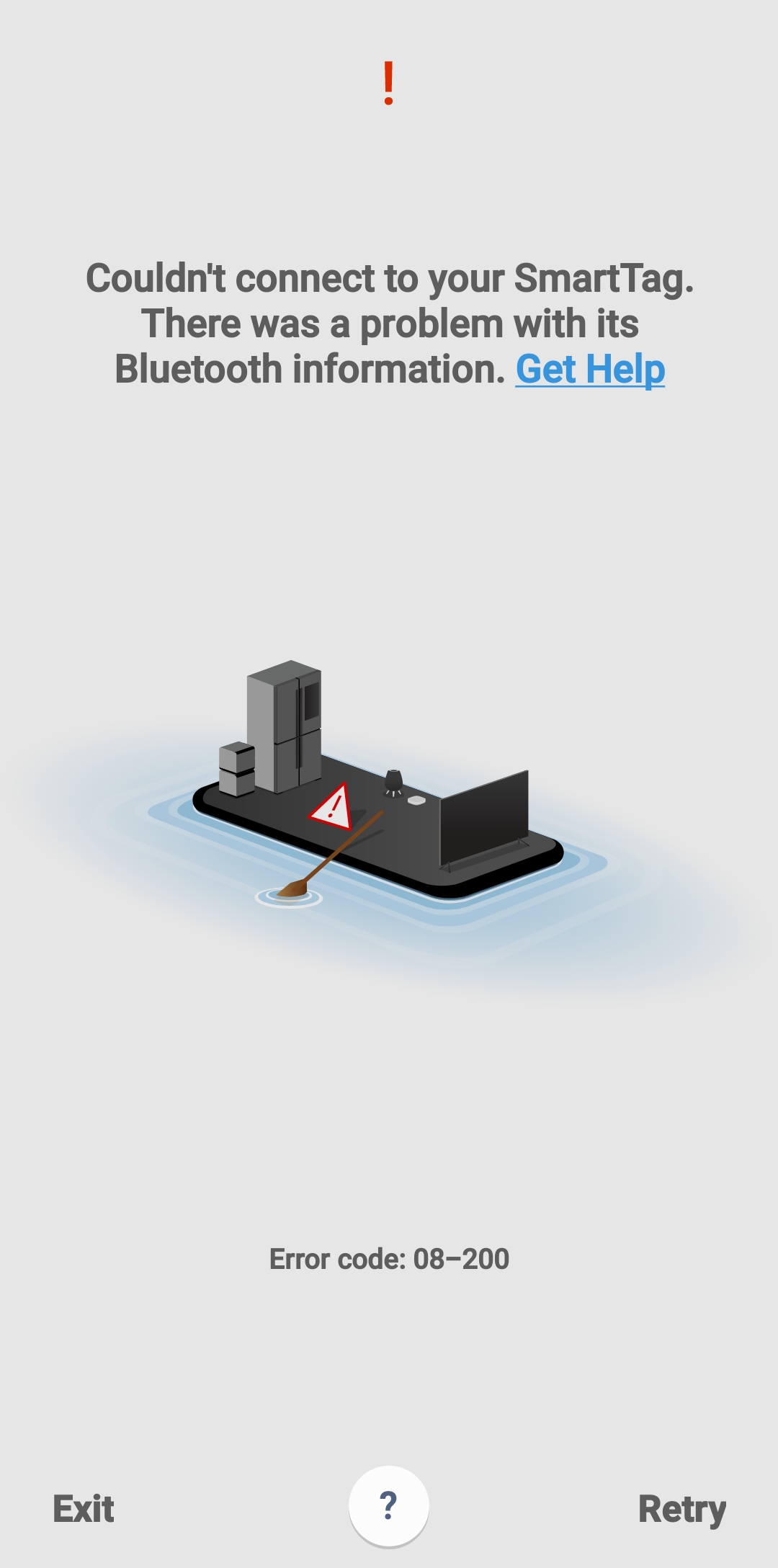 Cannot connect to SmartTag - Samsung Community