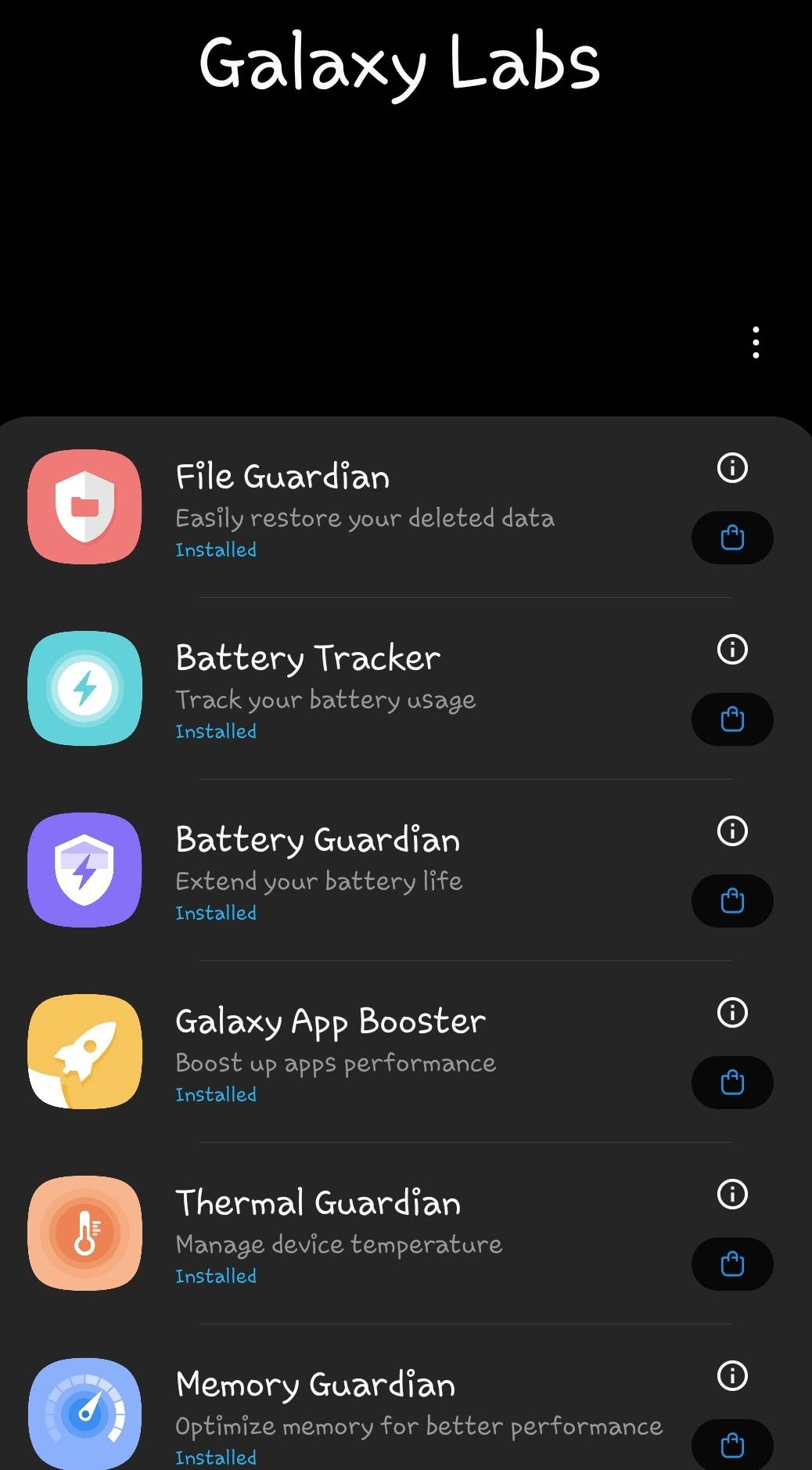 Samsung Galaxy Labs app - Samsung Community