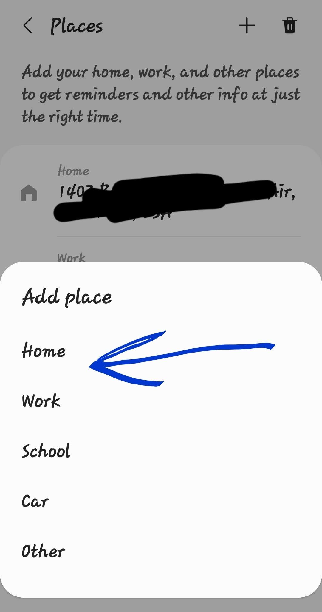 Changing My samsung home address - Samsung Community