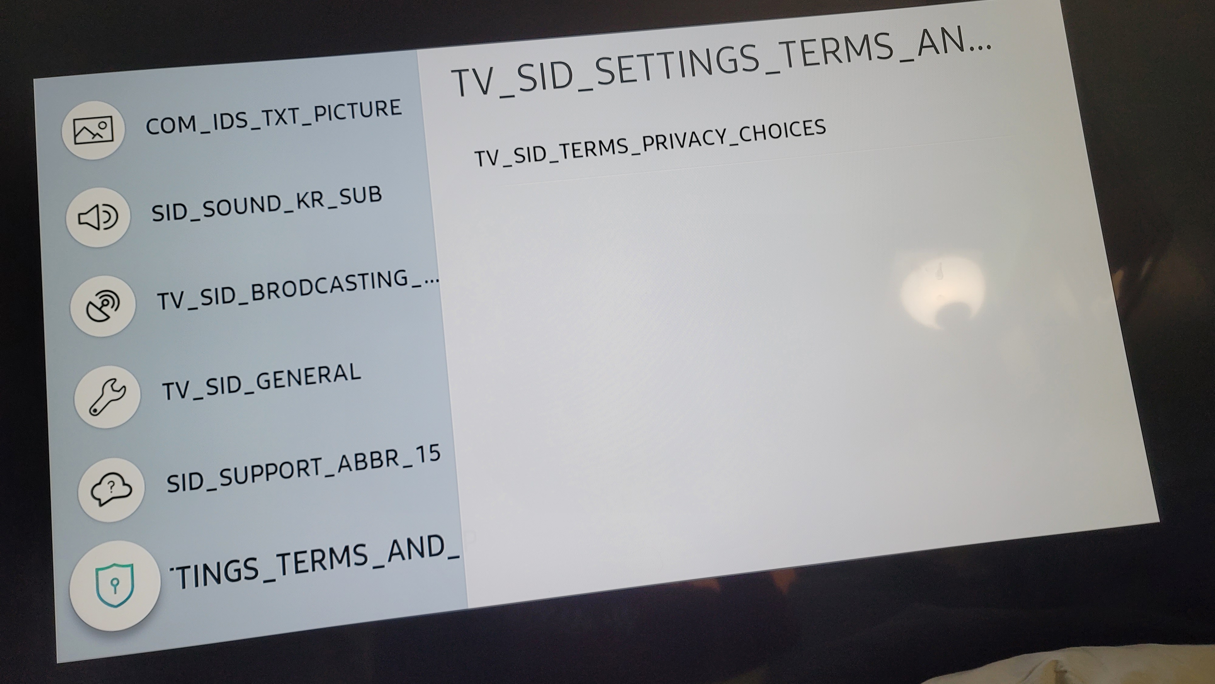 Sid errors on samsung tv - Samsung Community