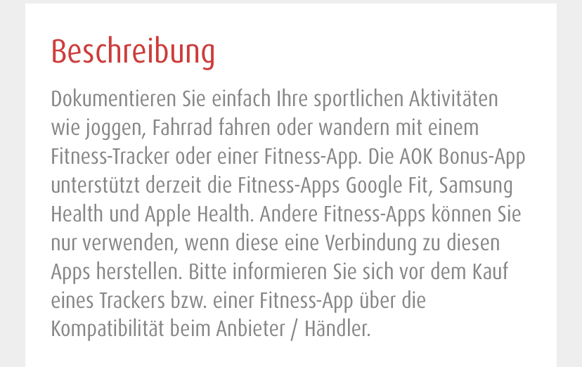 Nutzung der AOK-Bonus App mit der Samsung Watch? - Samsung Community