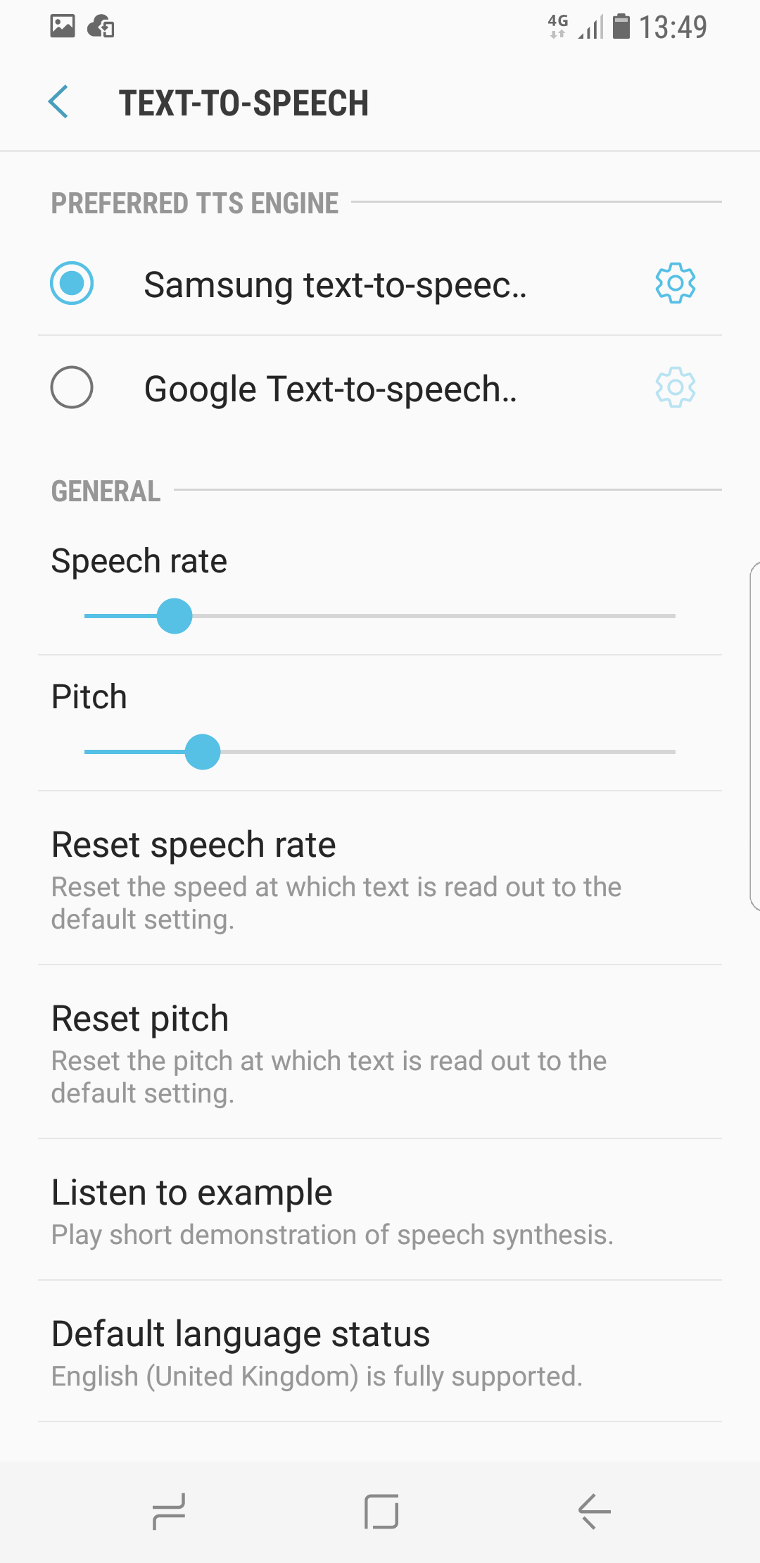 Text to speech - Samsung Community