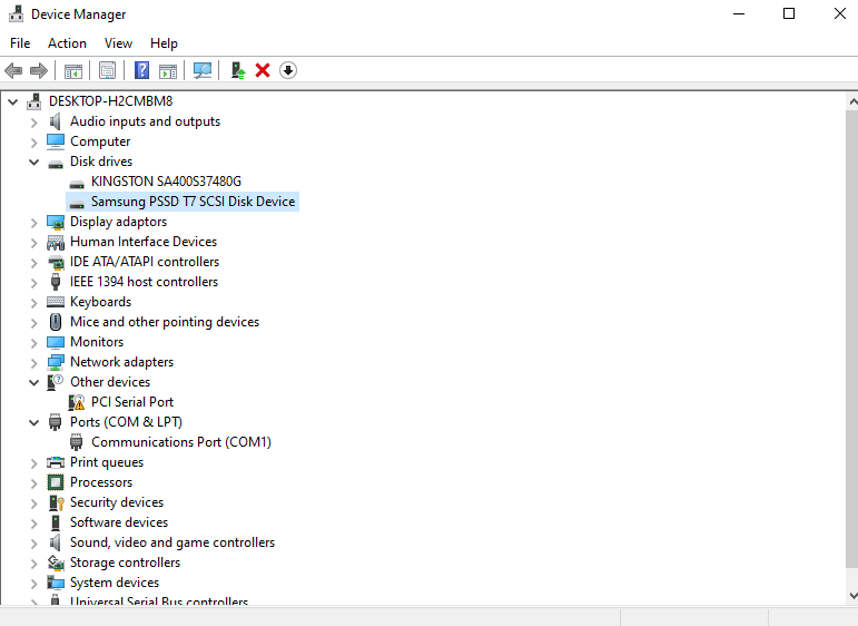 SAMSUNG T7 PSSD HELP - Samsung Community