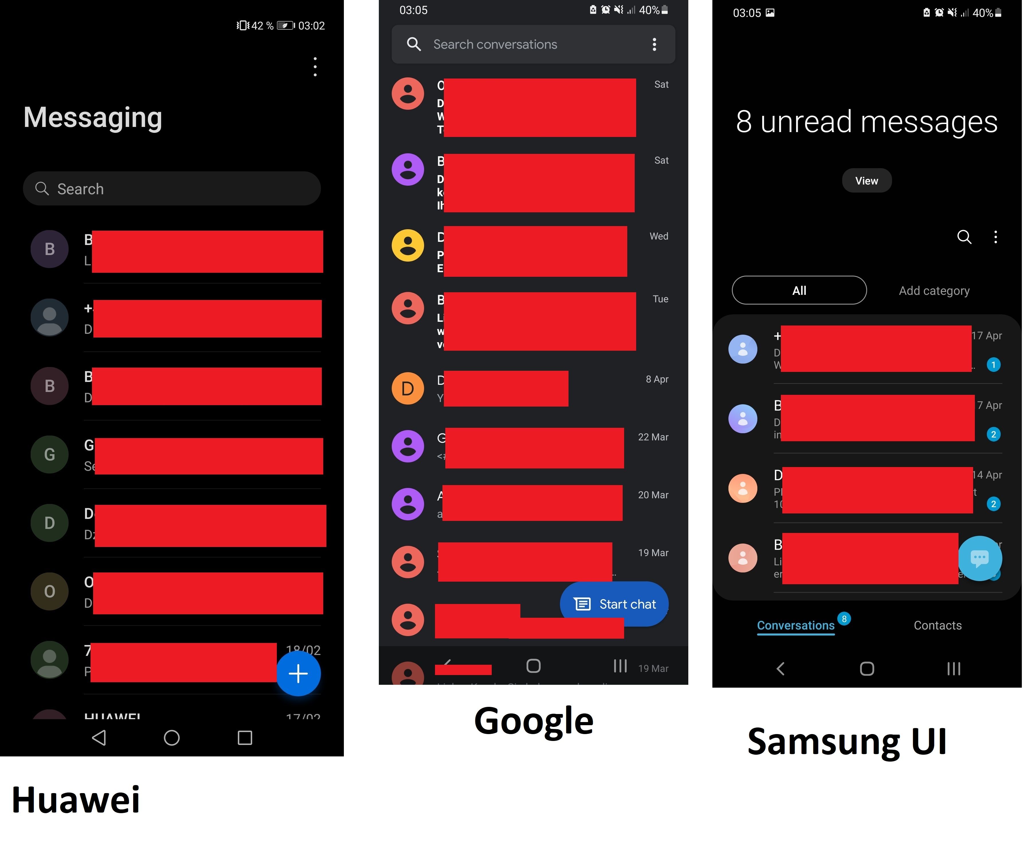 Recents In messages - Samsung Community