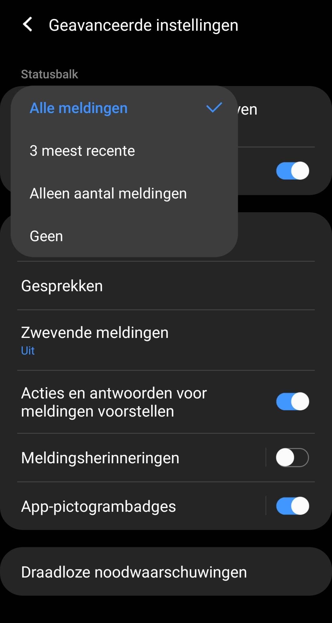 Opgelost: Meldingen van notificatie verandert in cijfers ipv symbolen ...
