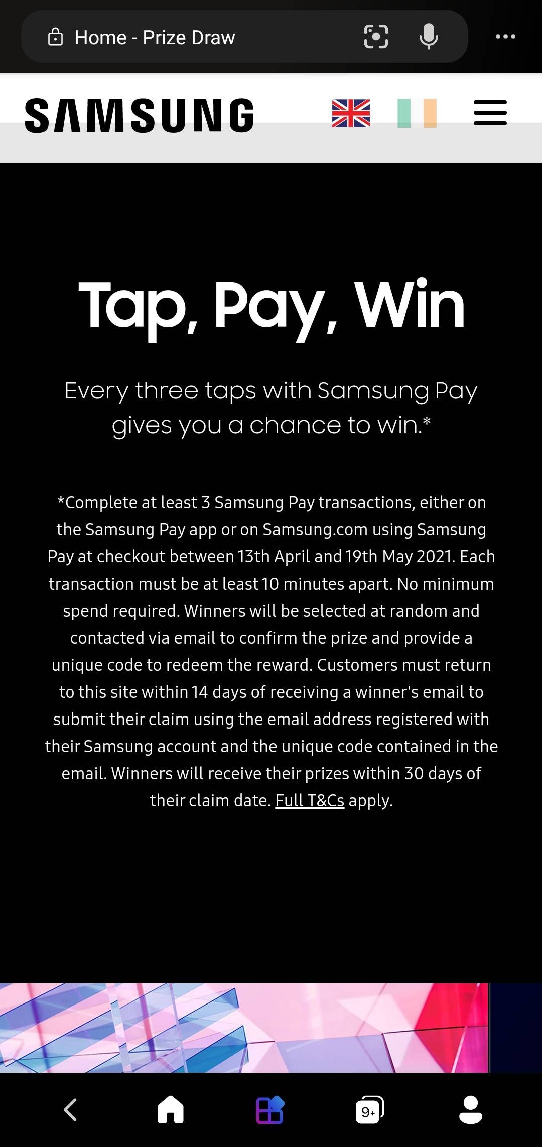 Samsung pay promotion??? - Samsung Community