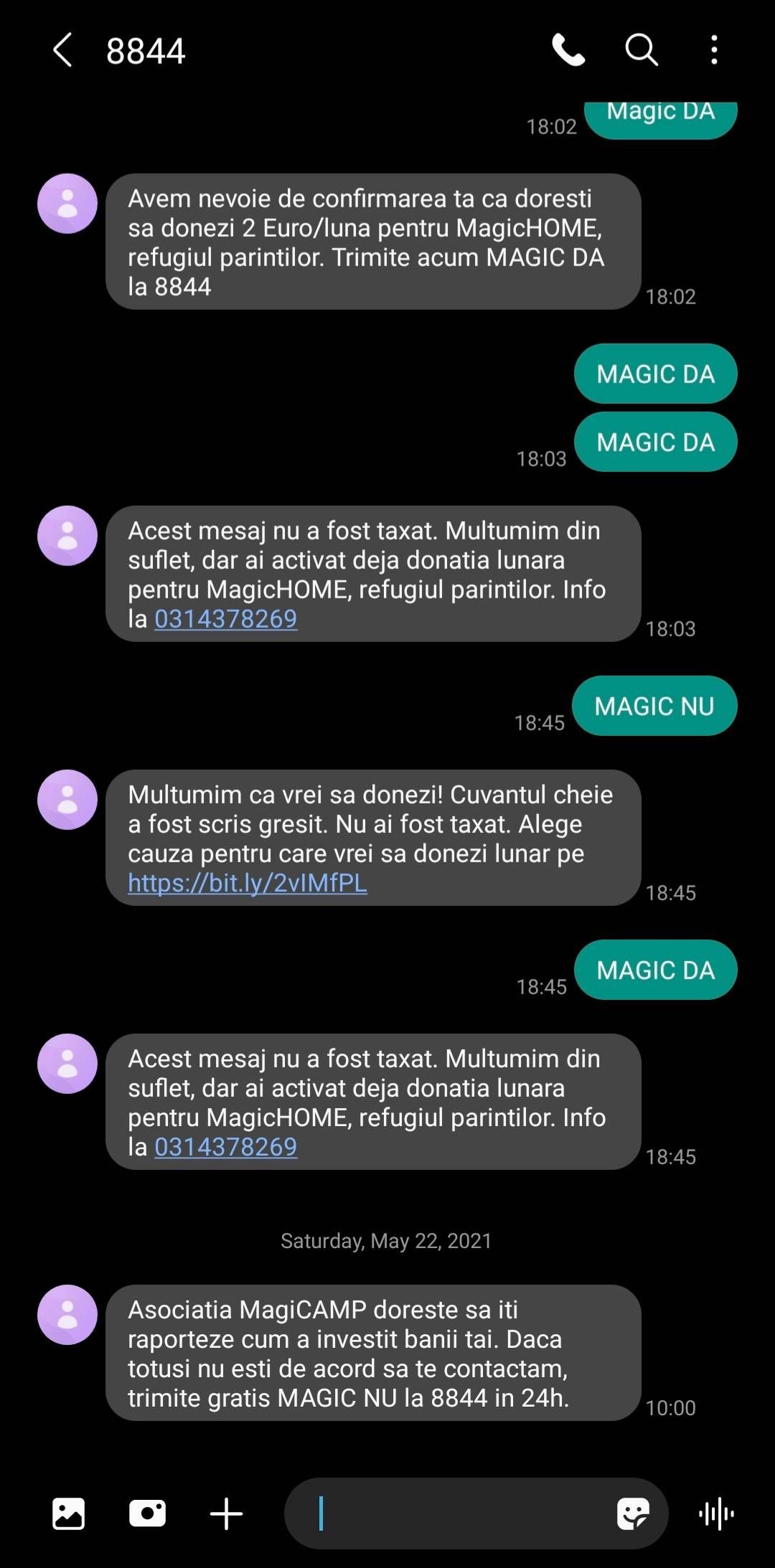 Nu pot trimite SMS la numere scurte - Samsung Community