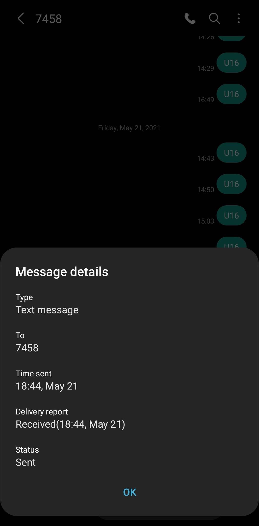 Nu pot trimite SMS la numere scurte - Samsung Community
