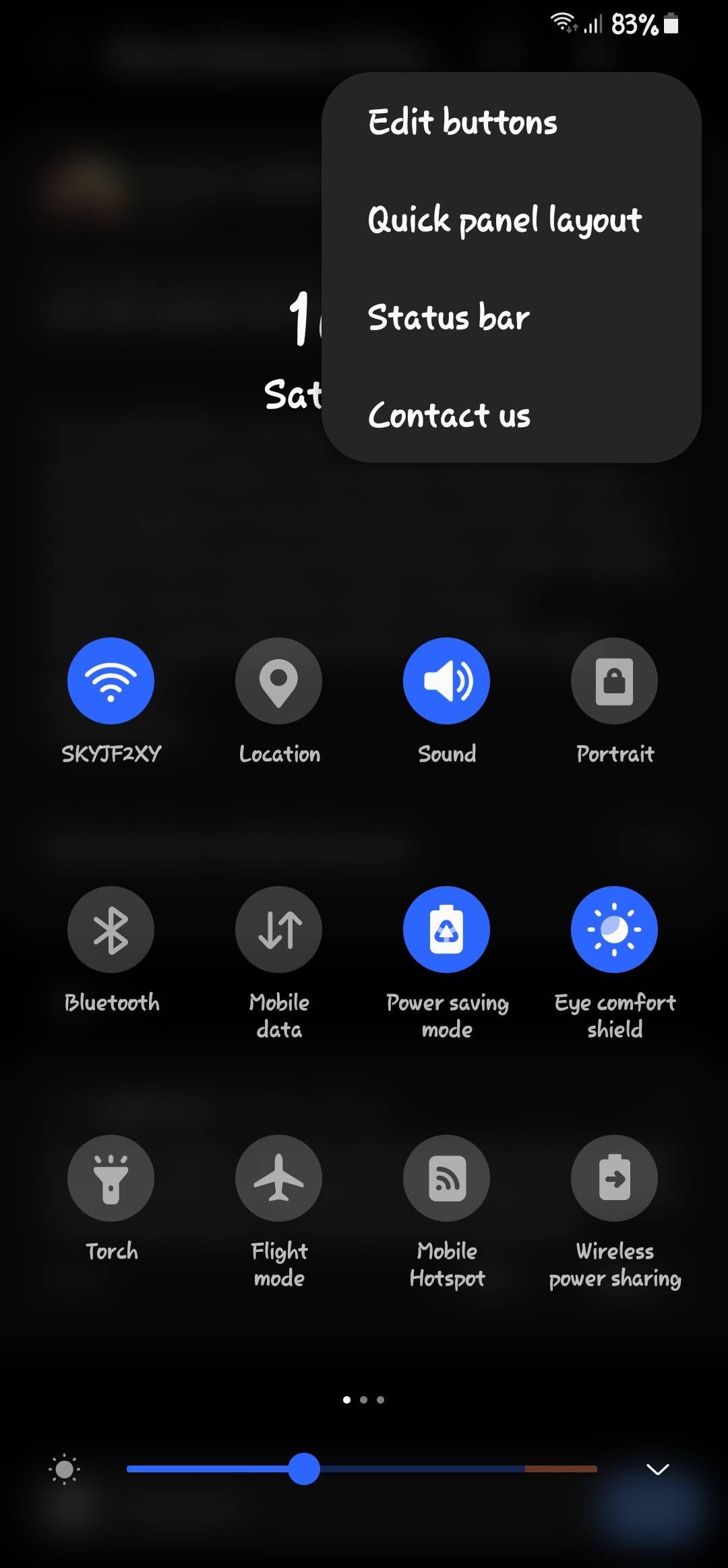 Solved: No edit option for Quick Settings - Samsung Community