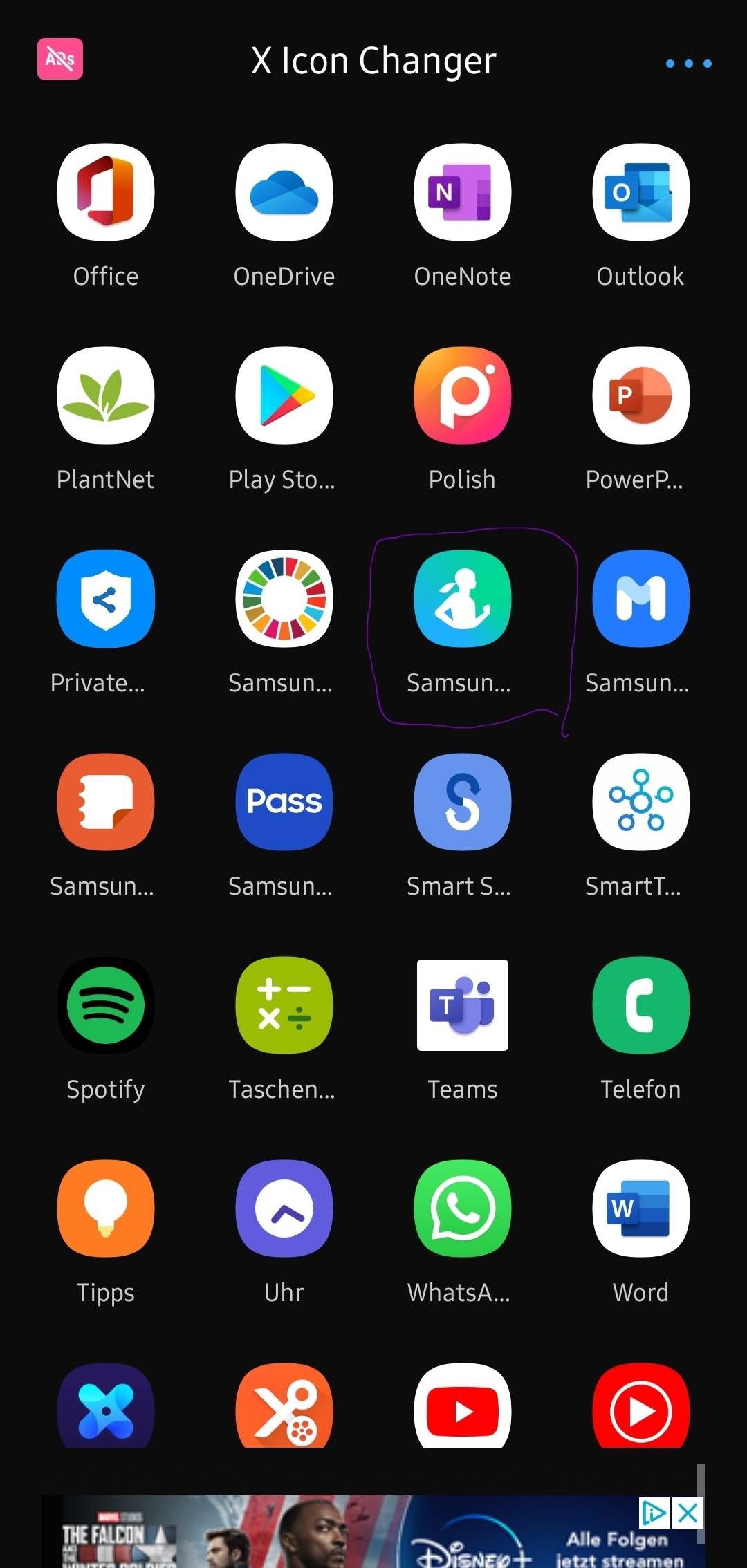 App Icons ändern - Samsung Community
