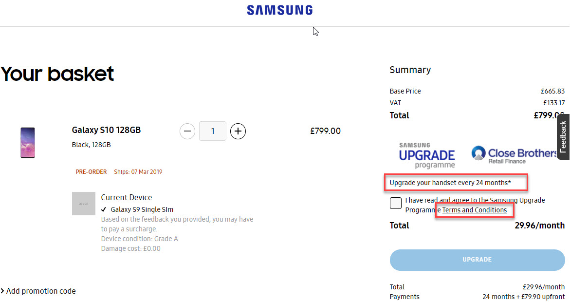 Solved: Samsung Upgrade Program - Samsung Community