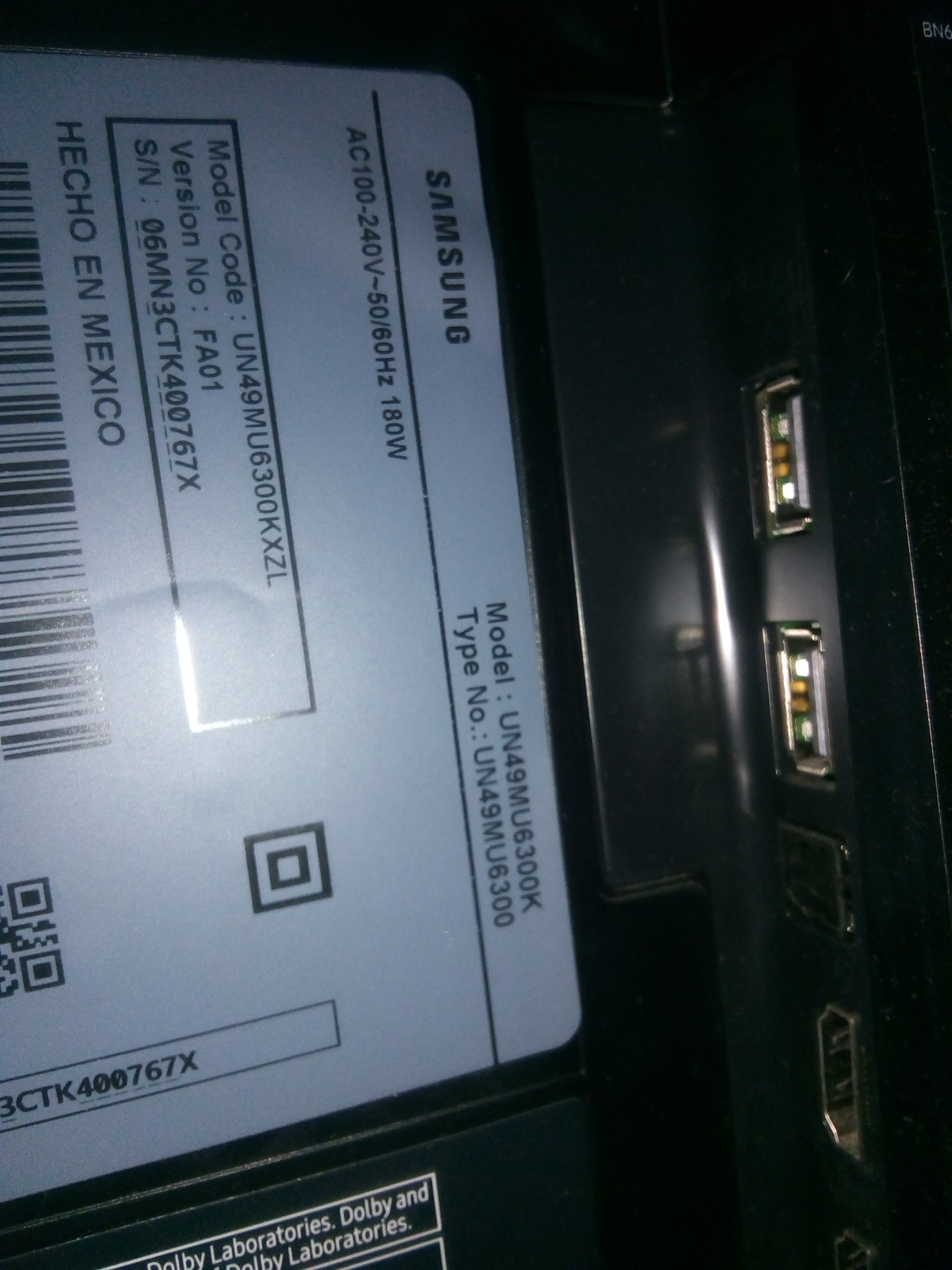 Conexión de DVD - Samsung Community