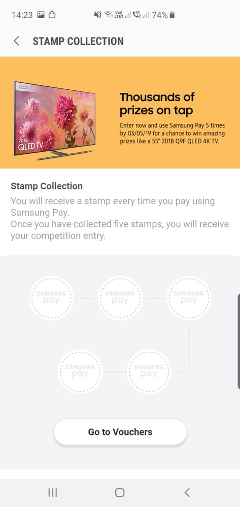 Samsung UK: Samsung Pay Prize Draw: Thousands of Prizes on Tap ...