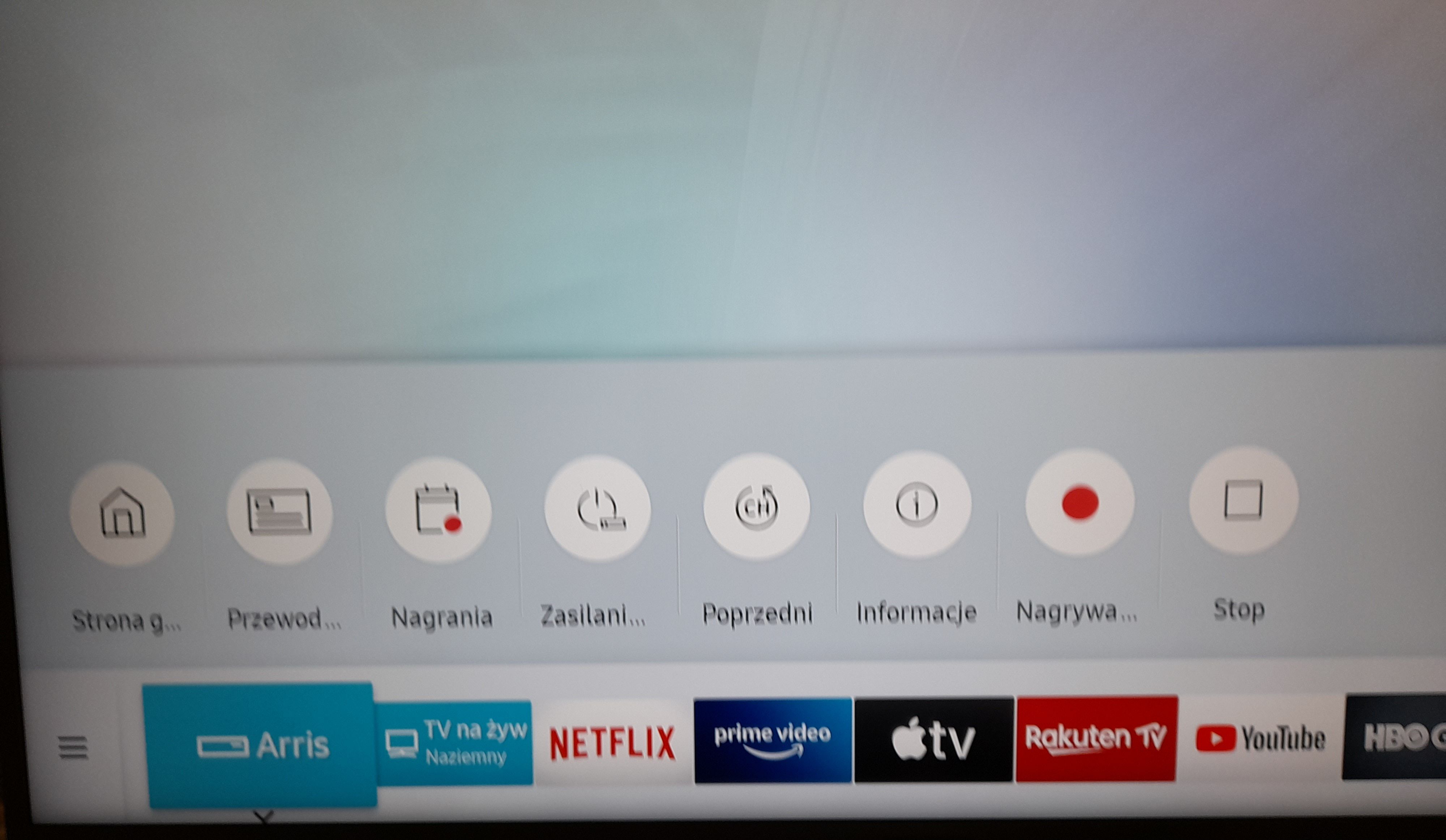 Parowanie Smart TV QE55Q67T z dekoderem UPC 4K BOX Arris VIP5002W ...