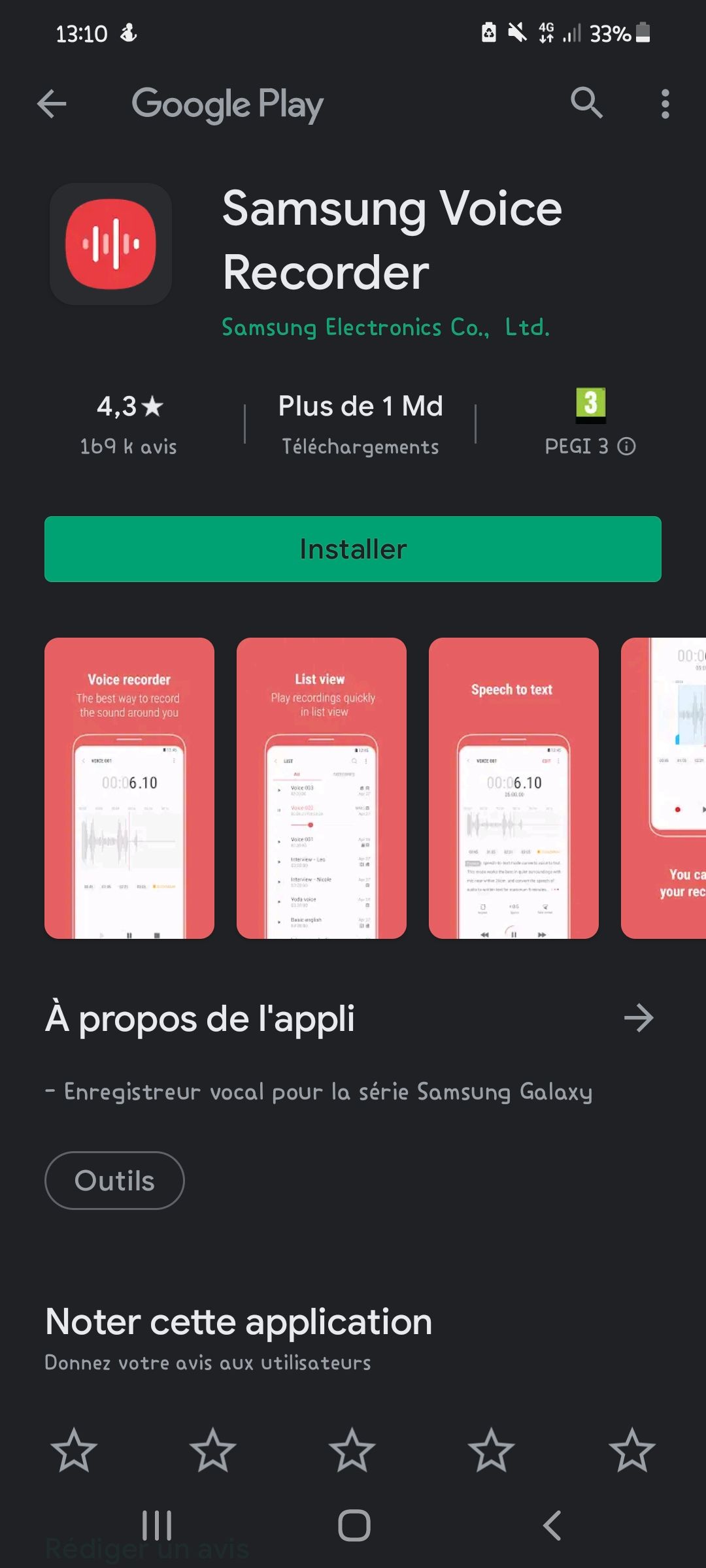 Résolu : Dictaphone - Samsung Community