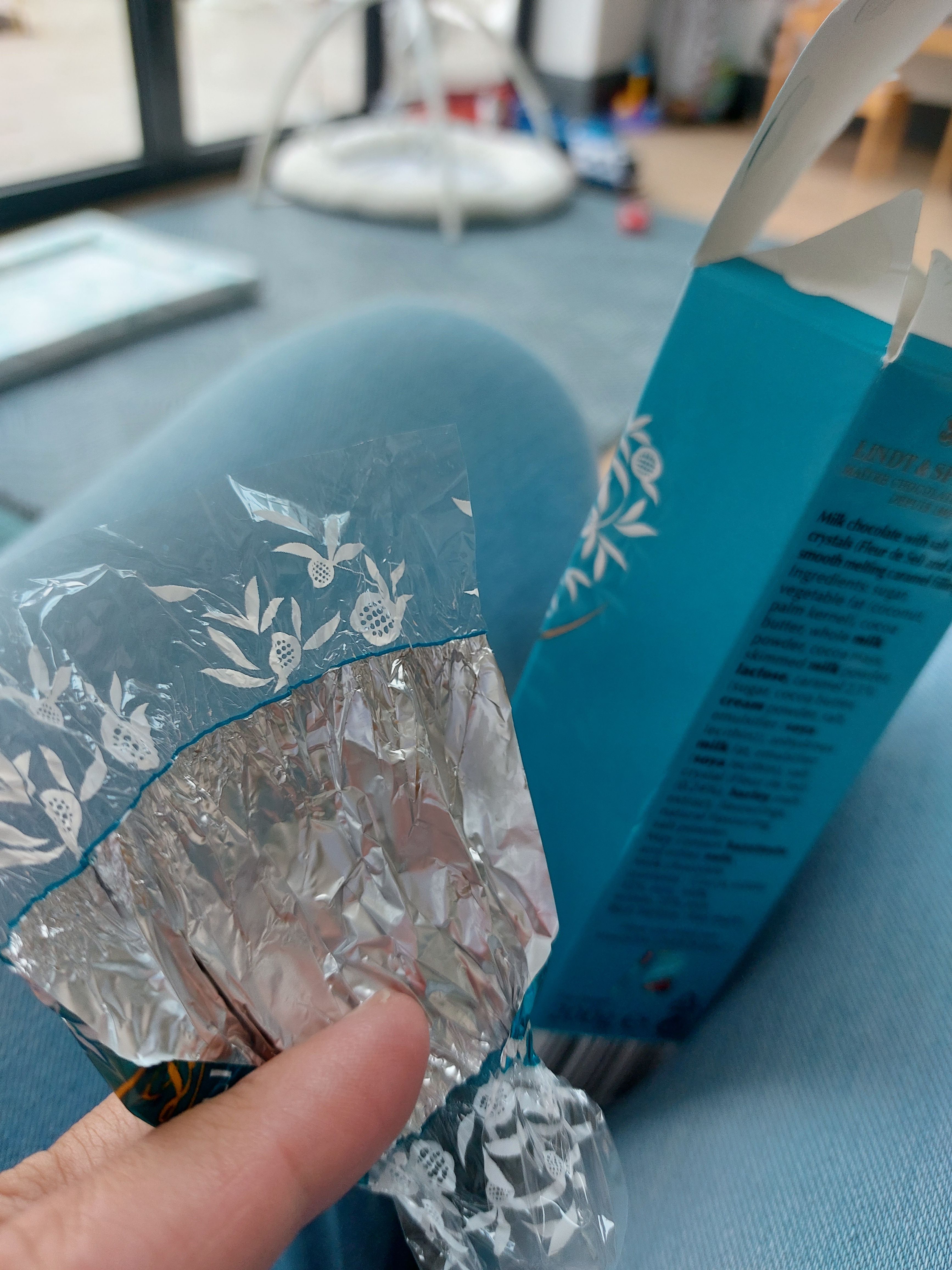 Unfolding my choccies after the baby is asleep! - Samsung Community